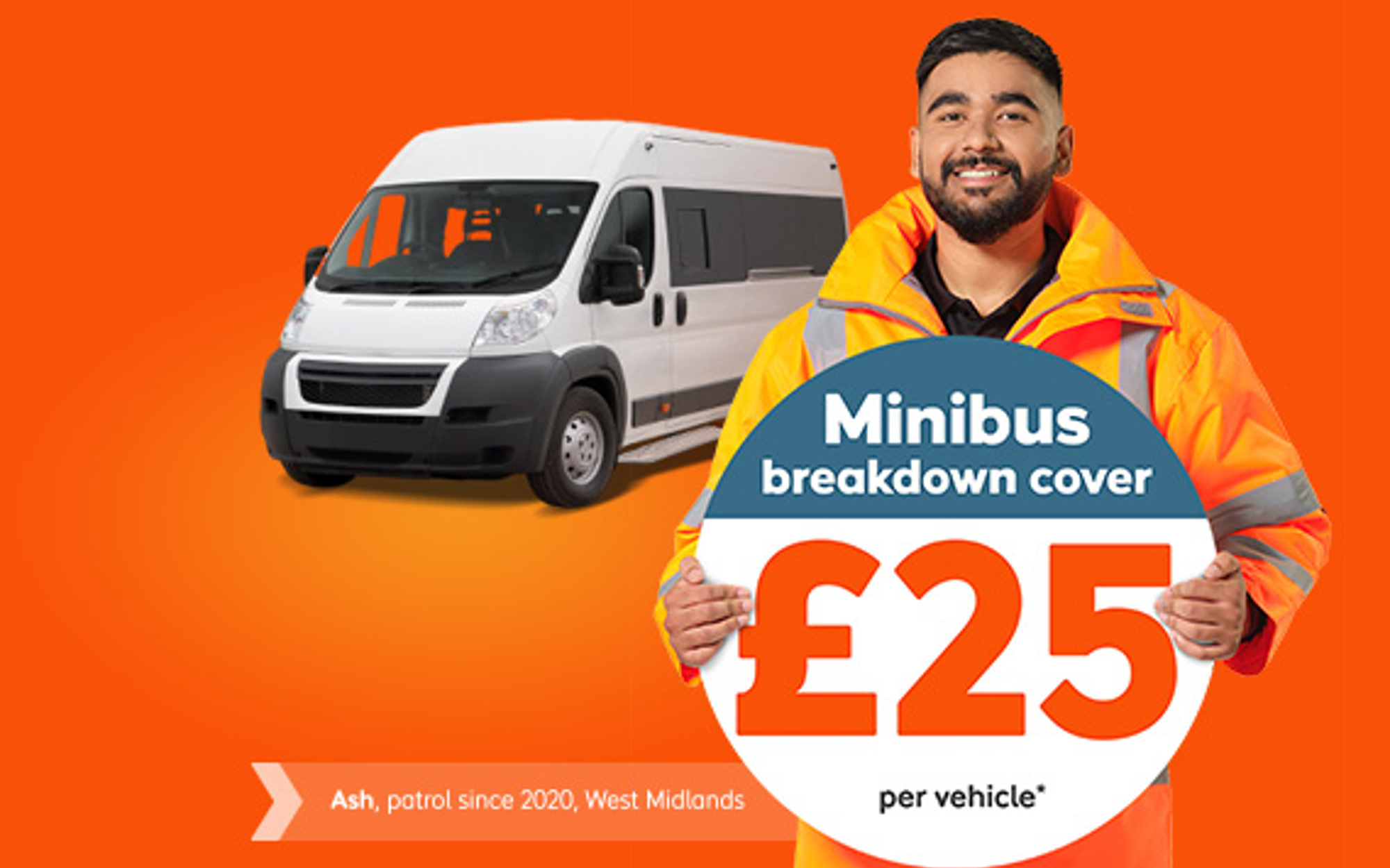 Minibus Breakdown Cover | Specialised Cover | RAC